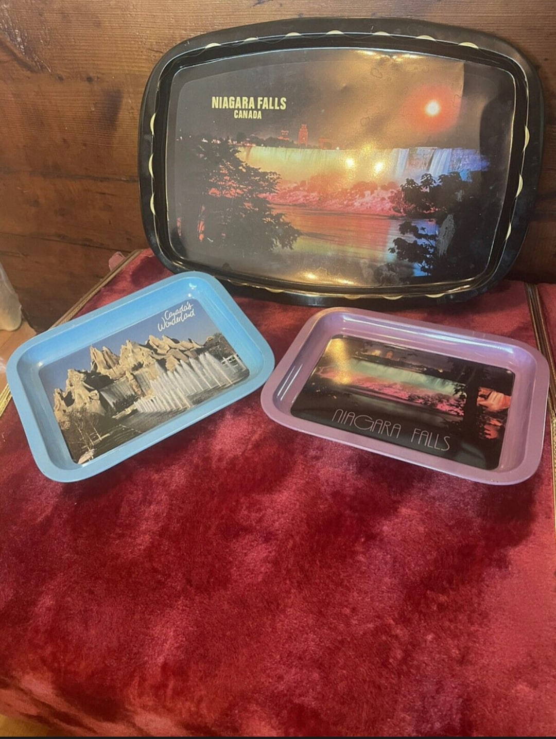 Vintage Tin Trays - Etsy