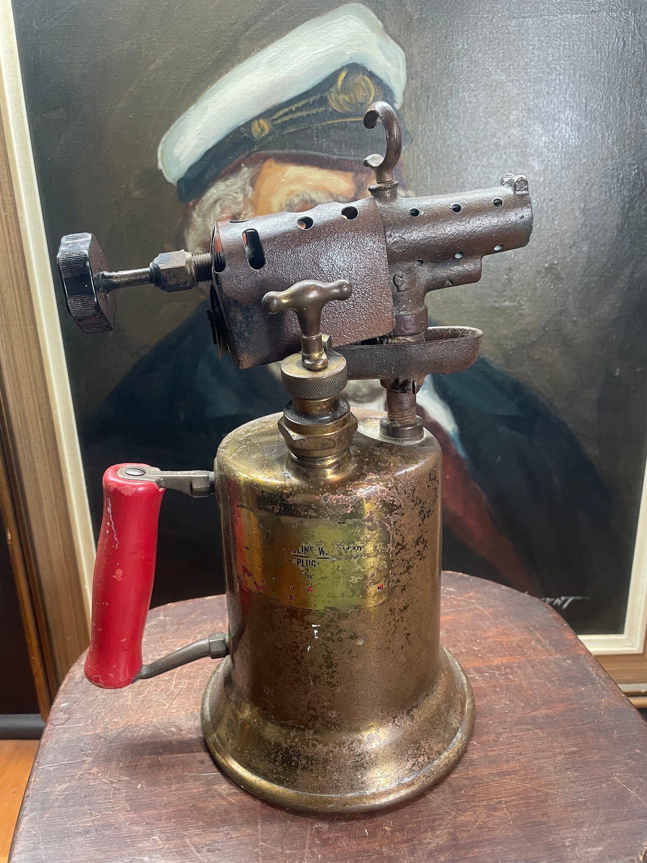 Vintage Brass Blow Torch - Etsy