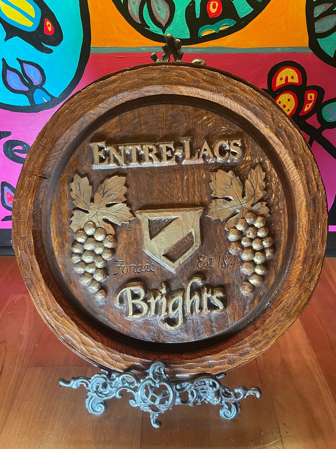 Faux Wood Beer Barrel Sign - Etsy