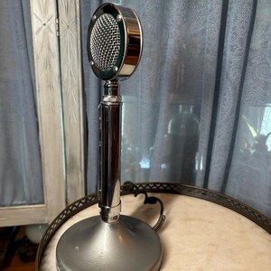 Vintage Astatic Microphone - Etsy