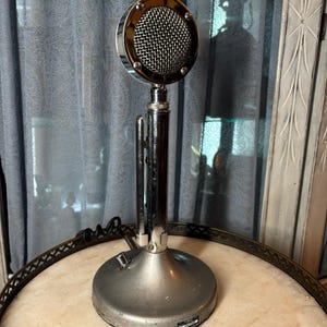 Vintage Astatic Microphone - Etsy