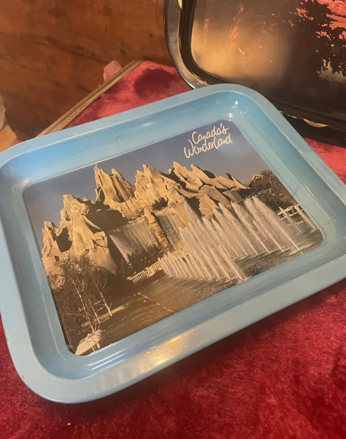 Vintage Tin Trays - Etsy