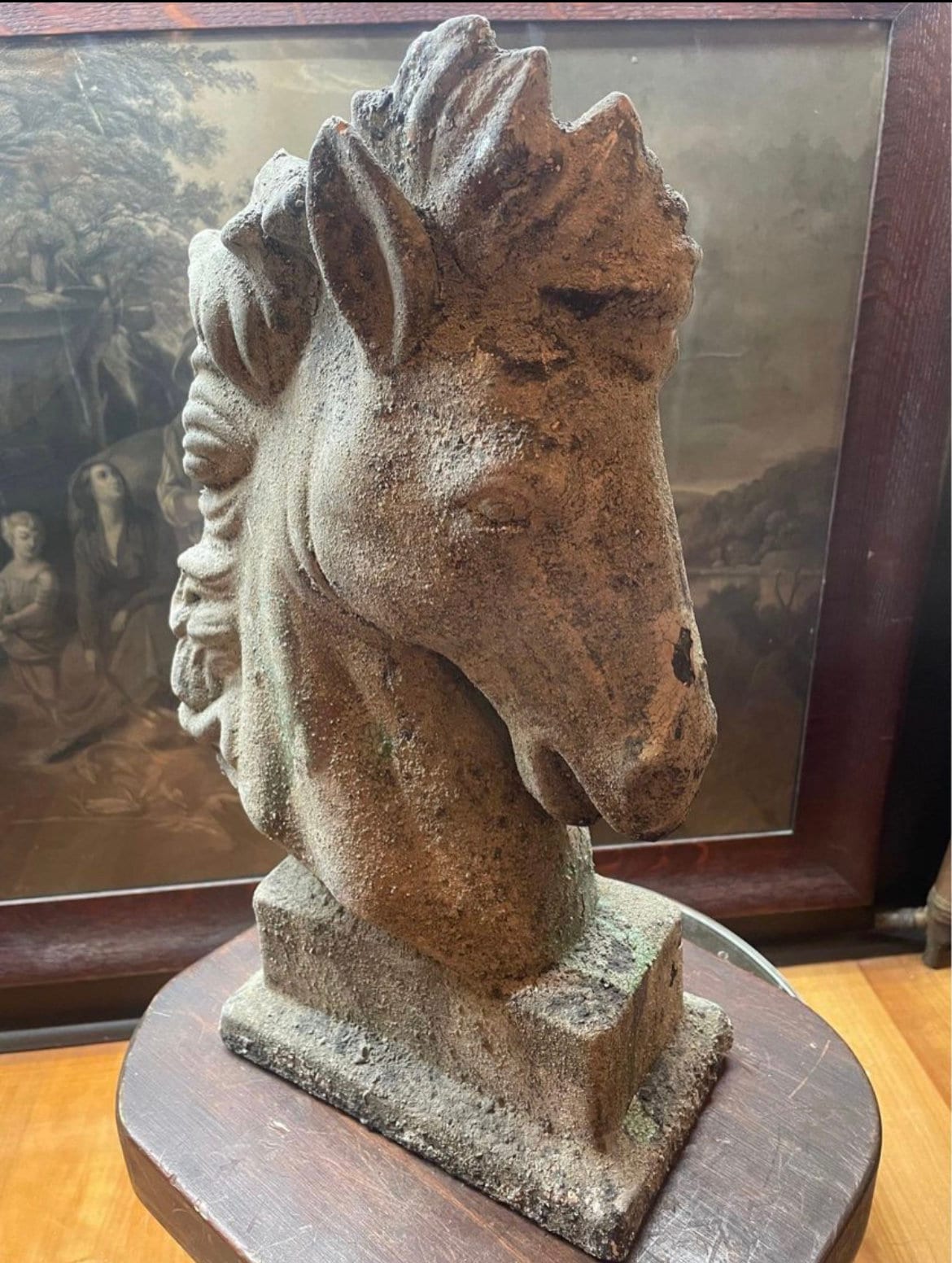 Spirit Horse Cast Stone Bust - Etsy