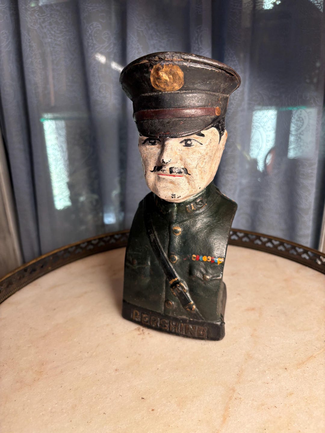 American General John J Pershing Cast Coin Bank - Etsy