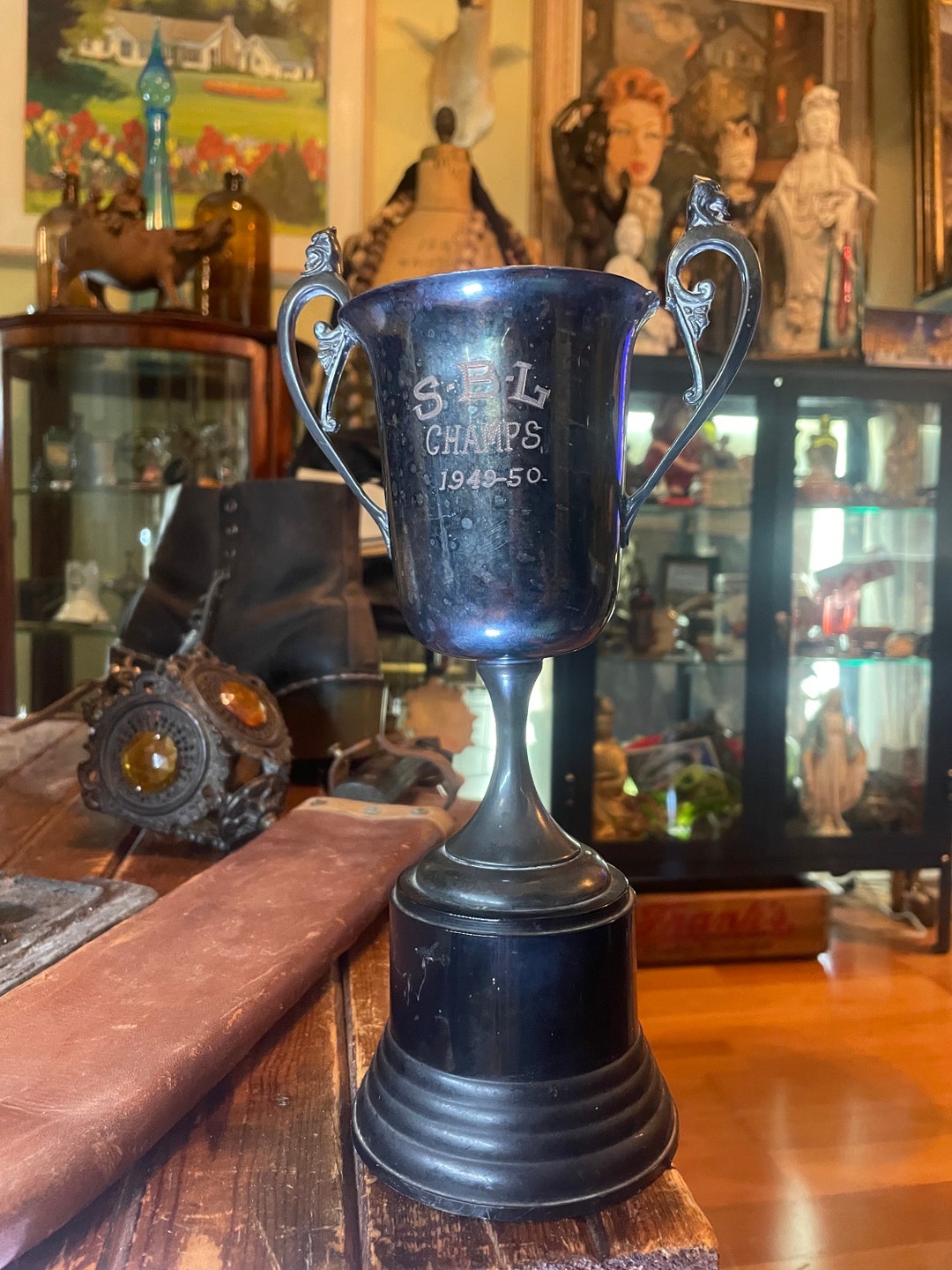 Antique Trophy - Etsy