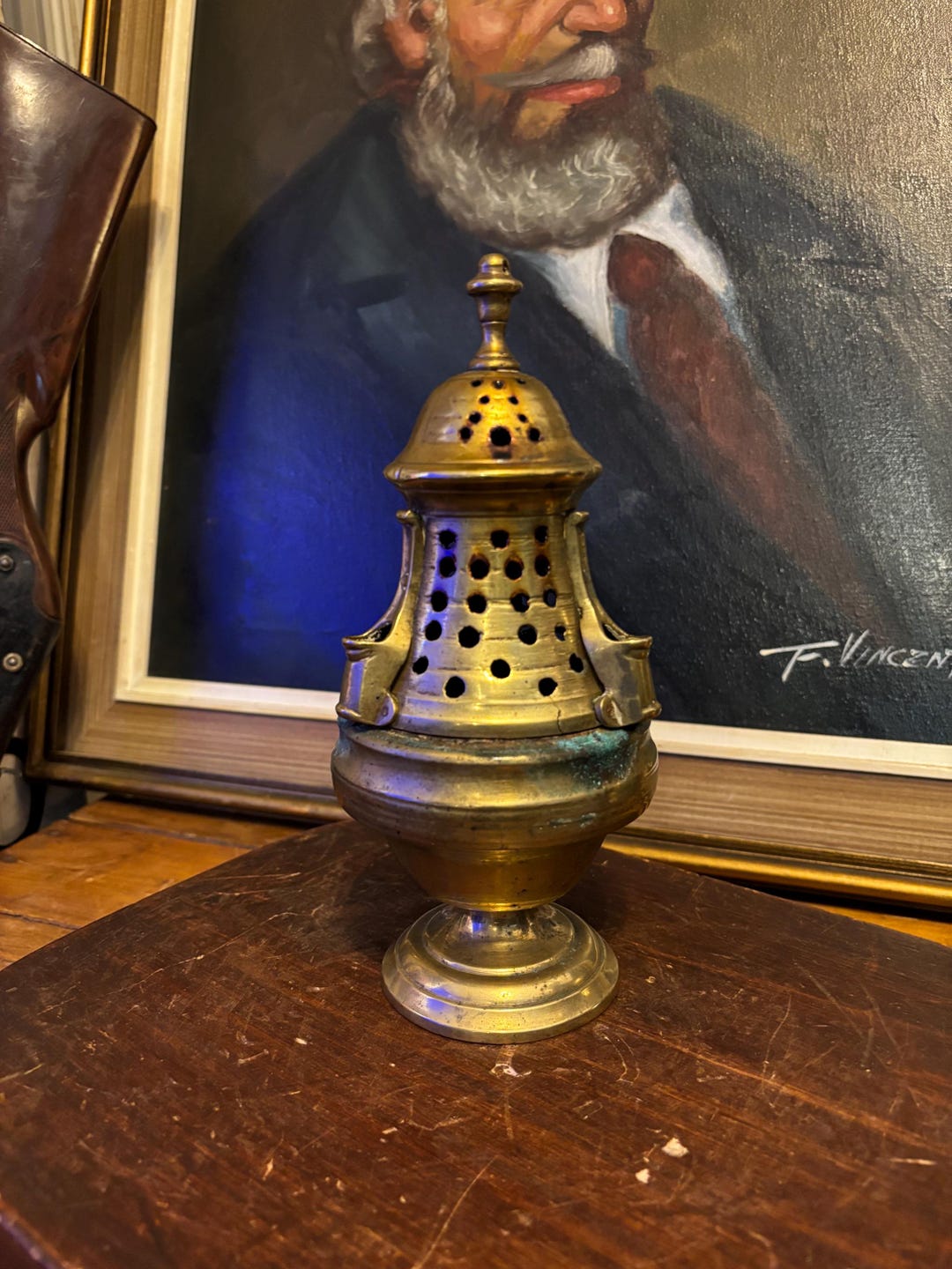 Early Brass Church Censer - Etsy