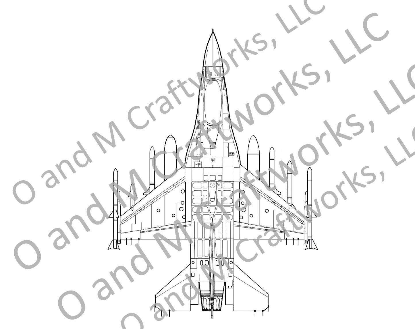 F-16 Fighting Falcon Military Jet Svg - Etsy