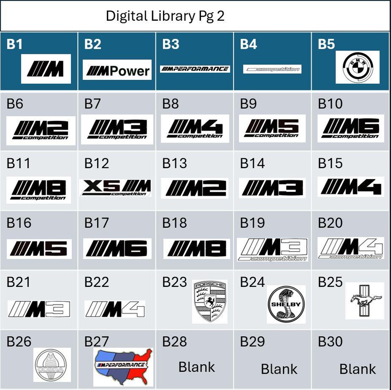 BMW Motorsports Digital File JPG SVG - Etsy