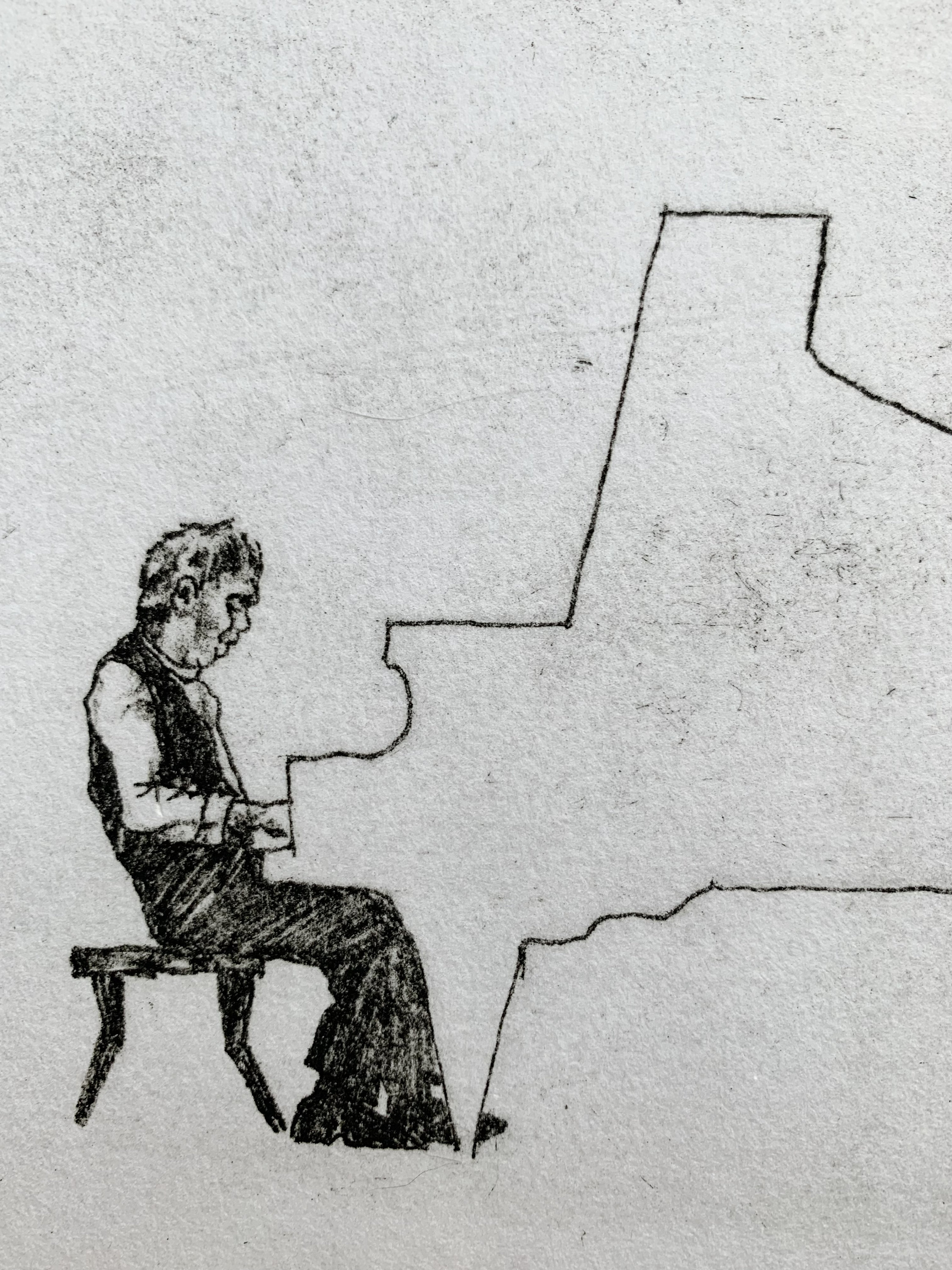 Duo: Original Soft Ground Etching - Etsy