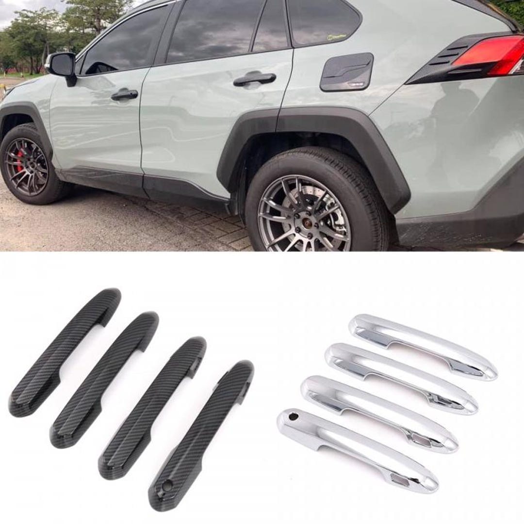 Door Handle Cover Trim for Toyota RAV4 2019-2025 | Exterior Door Handle ...