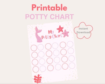Toilet Training Charts Potty Training Chart Potty Learning - Etsy