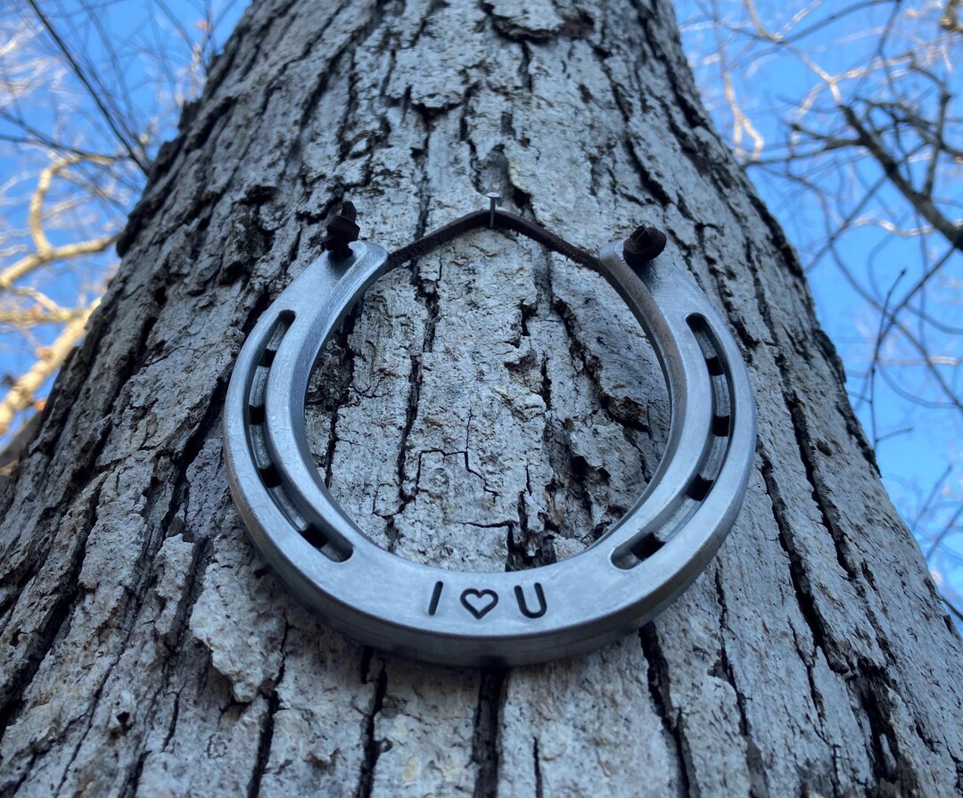 Engraved Horseshoe, Couples Initials, Personalized Horse Lover Gifts ...
