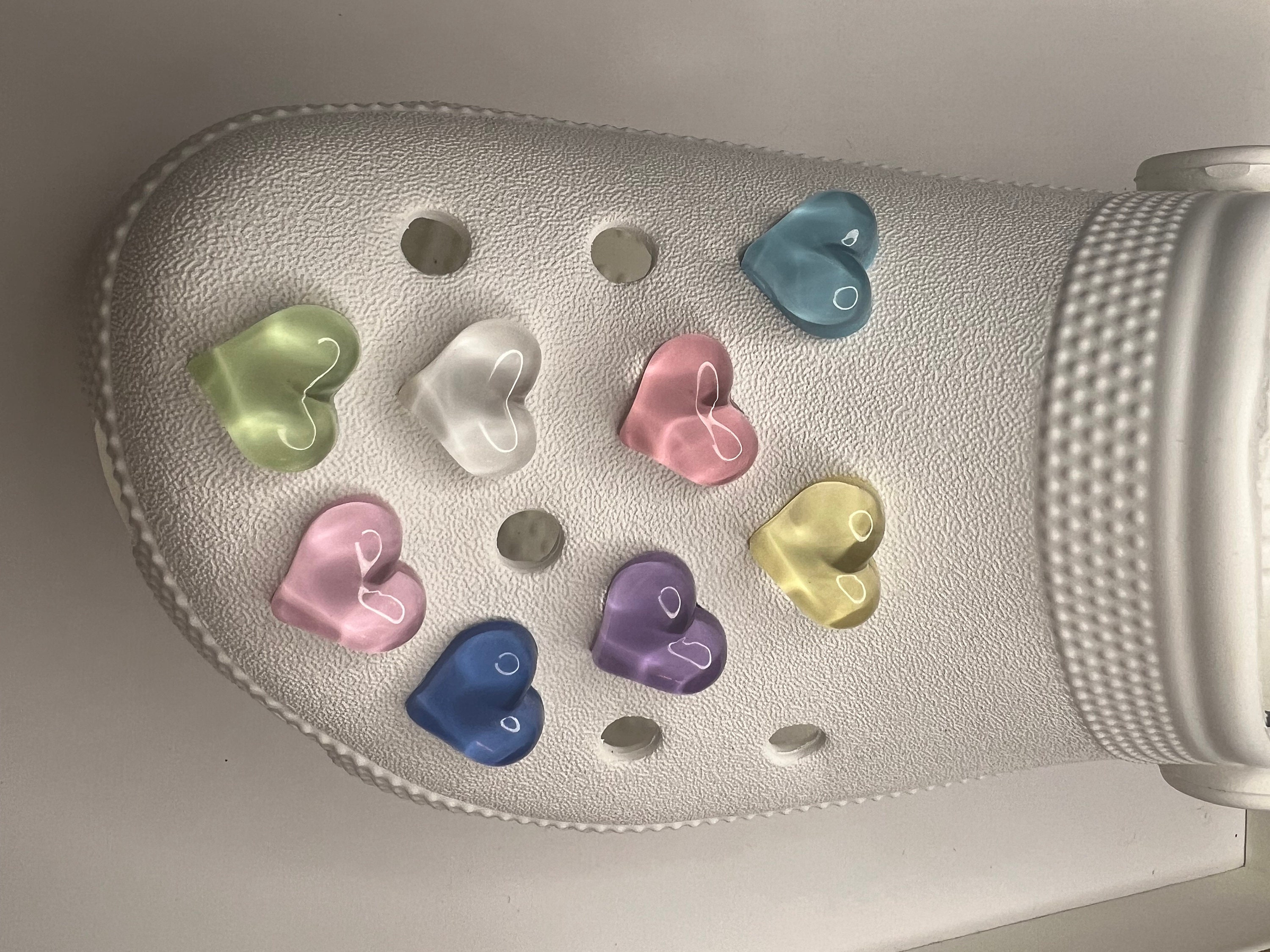 Heart Croc Charms - Etsy