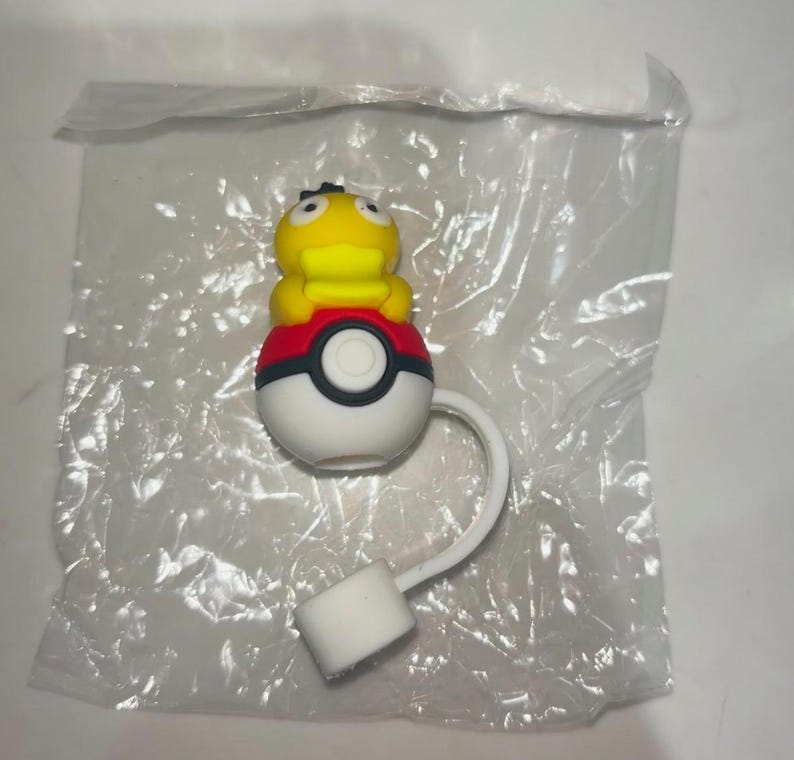 3D Pokémon Straw Toppers - Etsy