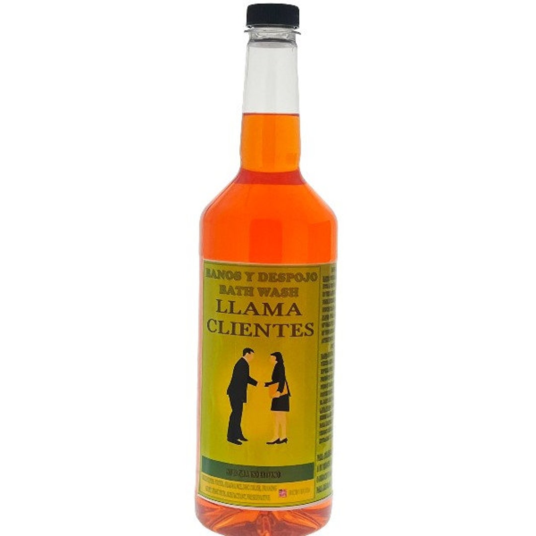 Llama Clientes Banos Y Despojo Large 32oz - Etsy