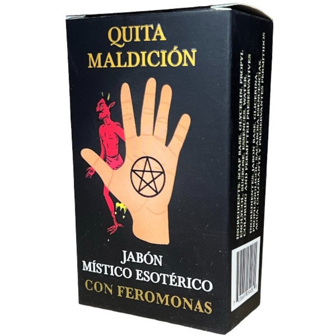 Quita Maldicion Jabon Espiritual Mistico Esoterico 100 Gram Pack of 6 ...