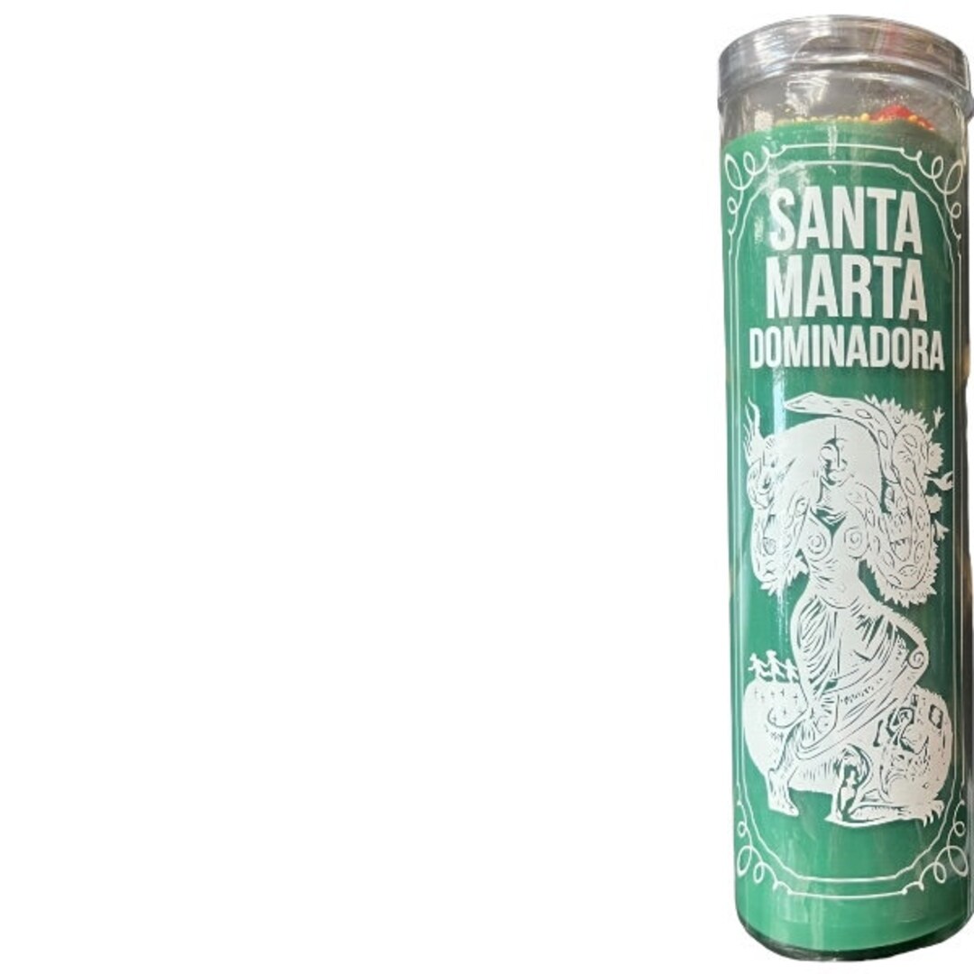 Santa Marta Dominadora - Vela Dora Preparada - Cocktail Candle - Etsy