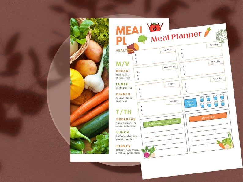 Ultimate Weekly Meal Planner for Busy People, Healthy Eating Made Easy ...