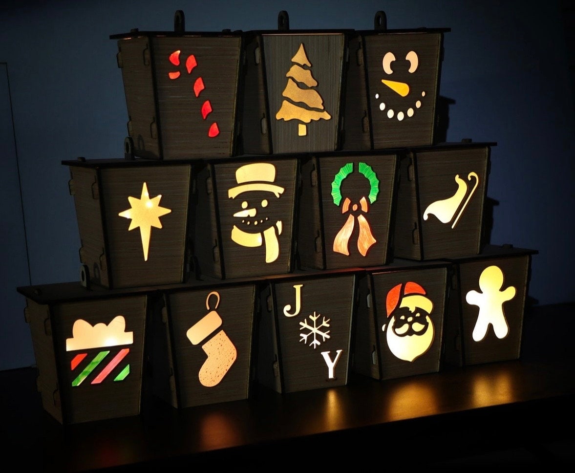 Christmas Lanterns, Christmas, Lanterns, Wood Lanterns, Christmas Wood ...