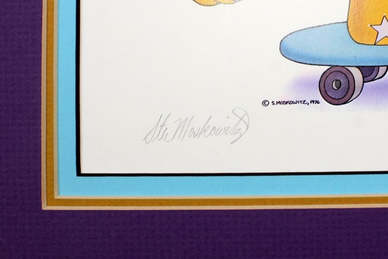 RARE Collectable Set Stewart Moskowitz Signed Art Prints - Etsy