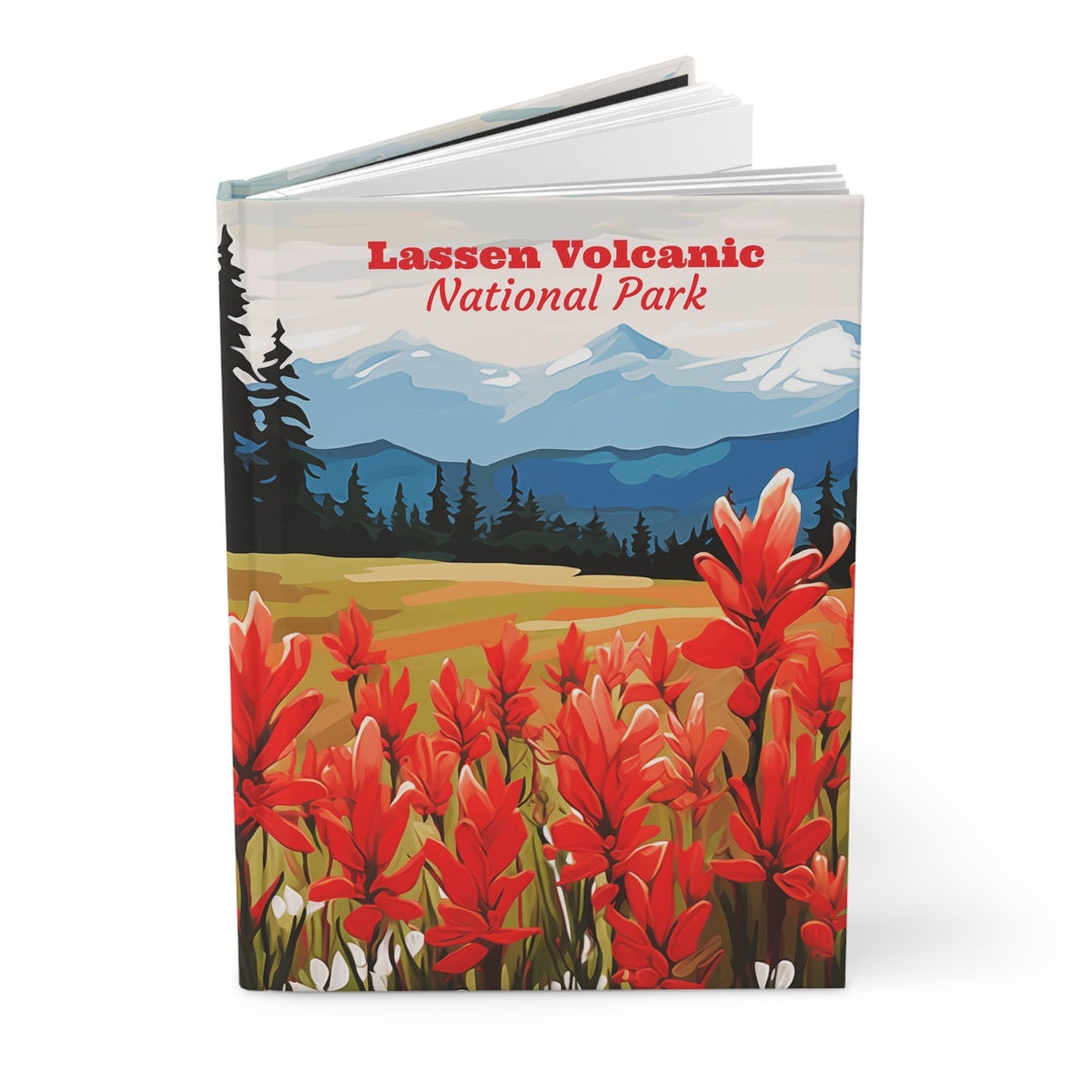 Lassen Volcanic National Park Travel Hardcover Journal, Indian ...