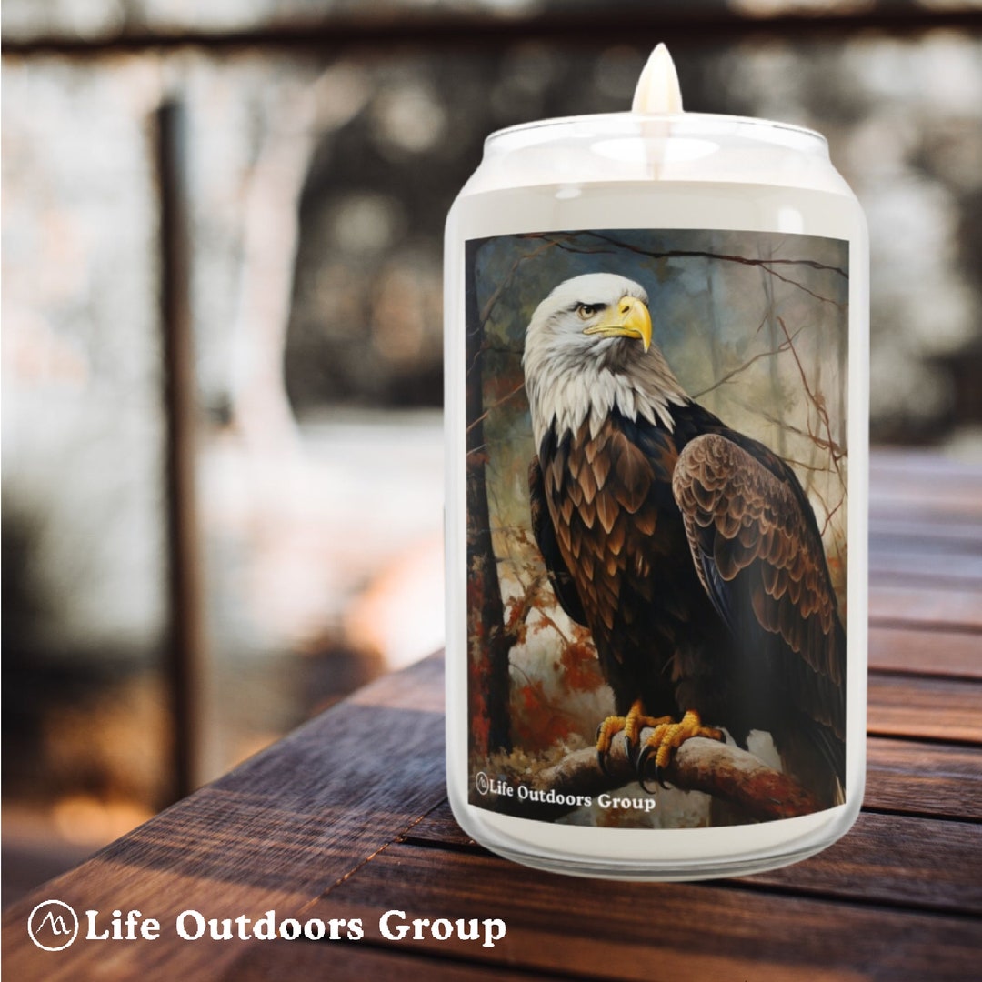 Bald Eagle National Park Candle, Sea Breeze Scented Candle, National ...