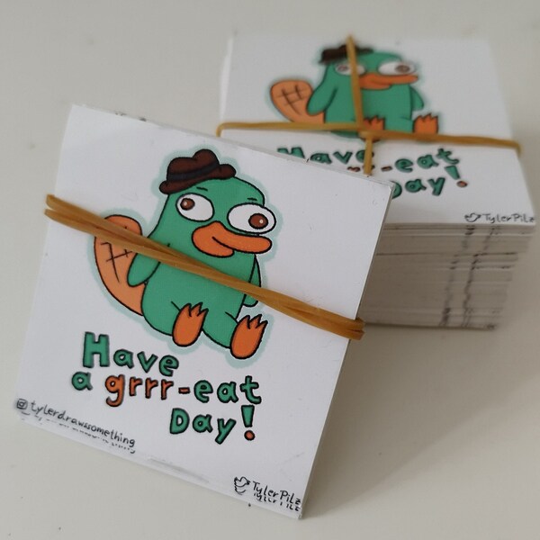 Perry the Platypus Sticker - Etsy