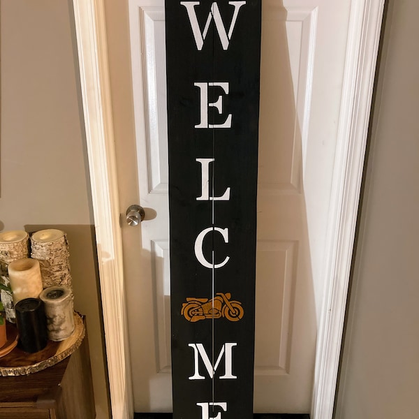 Harley Welcome Sign - Etsy