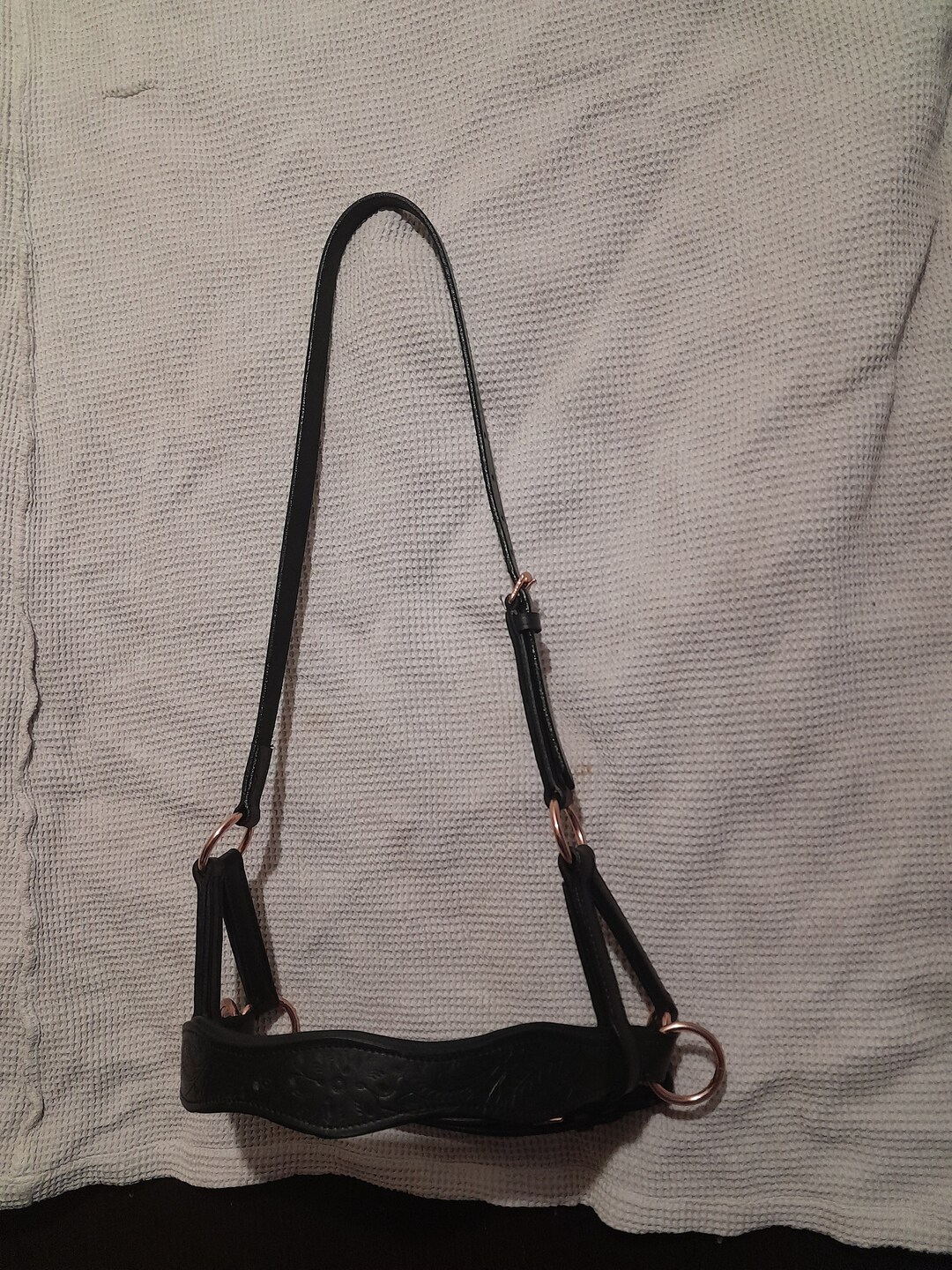 Sidepull Bridle Noseband Black Leather Size Cob - Etsy