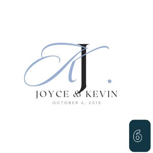 Wedding Couple Name Logo Designs - Etsy