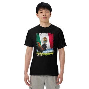 Gamecock With Mexican Flag Gaff Gamefowl Game Rooster Gallo ...