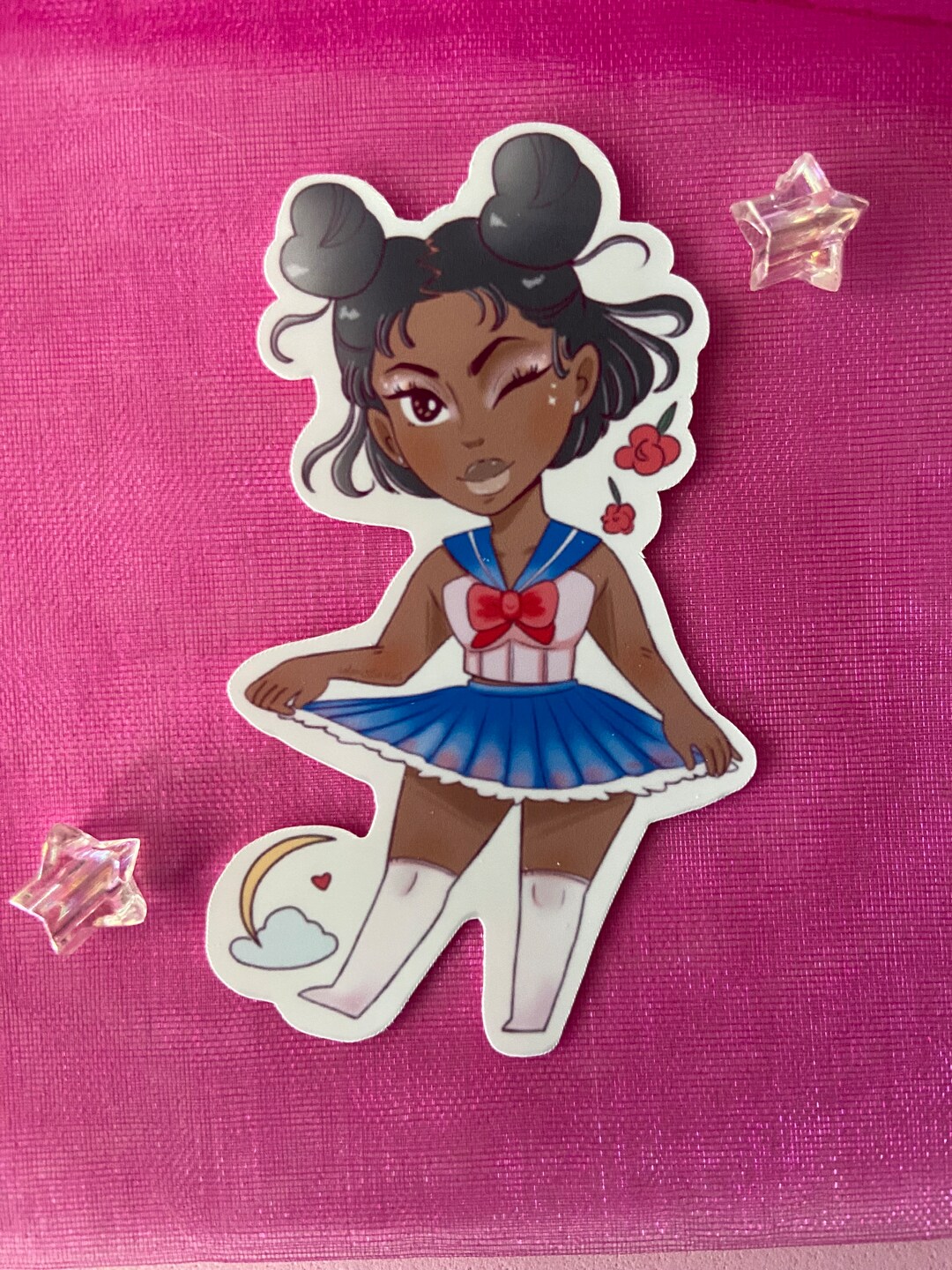 Megan the Stallion Sailor Moon - Sticker - Etsy