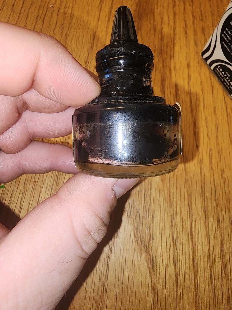 Vintage Craftint "66" Jet Black Drawing Ink - Etsy