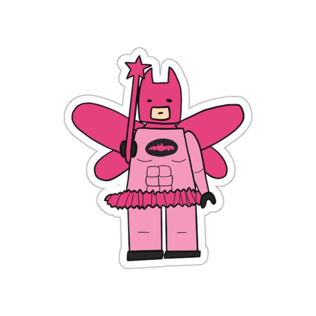 Pink Princess Lego Batman Sticker 2x2 - Etsy