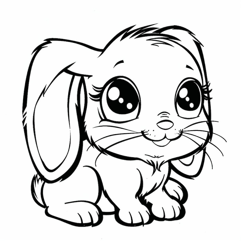 20 Cute Critters Coloring Book Pages, Coloring Pages for Kids and ...