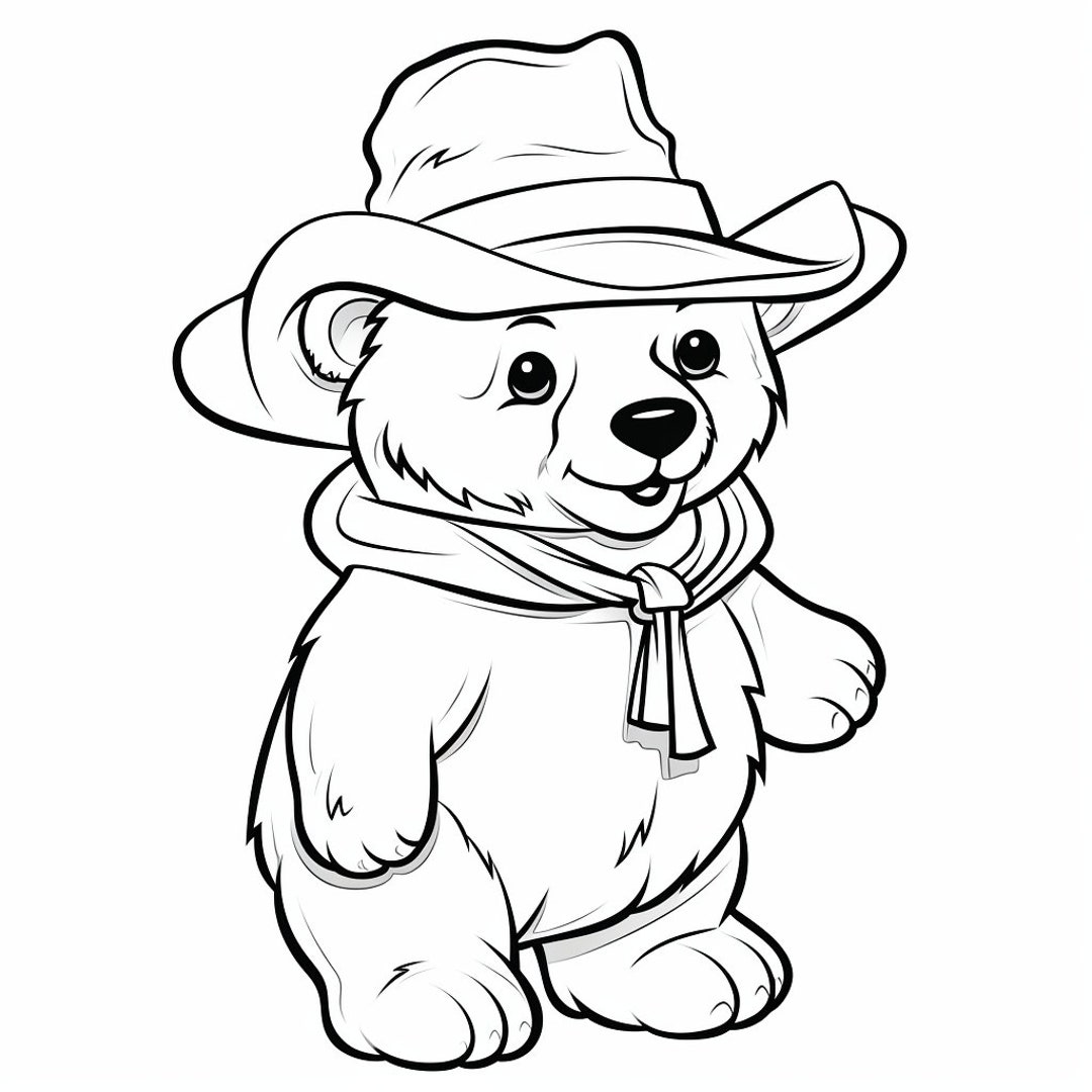 18 Brilliant Bears Coloring Book Pages, Coloring Pages for Kids and ...