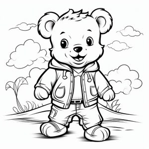 18 Brilliant Bears Coloring Book Pages, Coloring Pages for Kids and ...