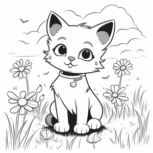 11 Cute Farm Animals Coloring Book Pages, Coloring Pages for Kids and ...