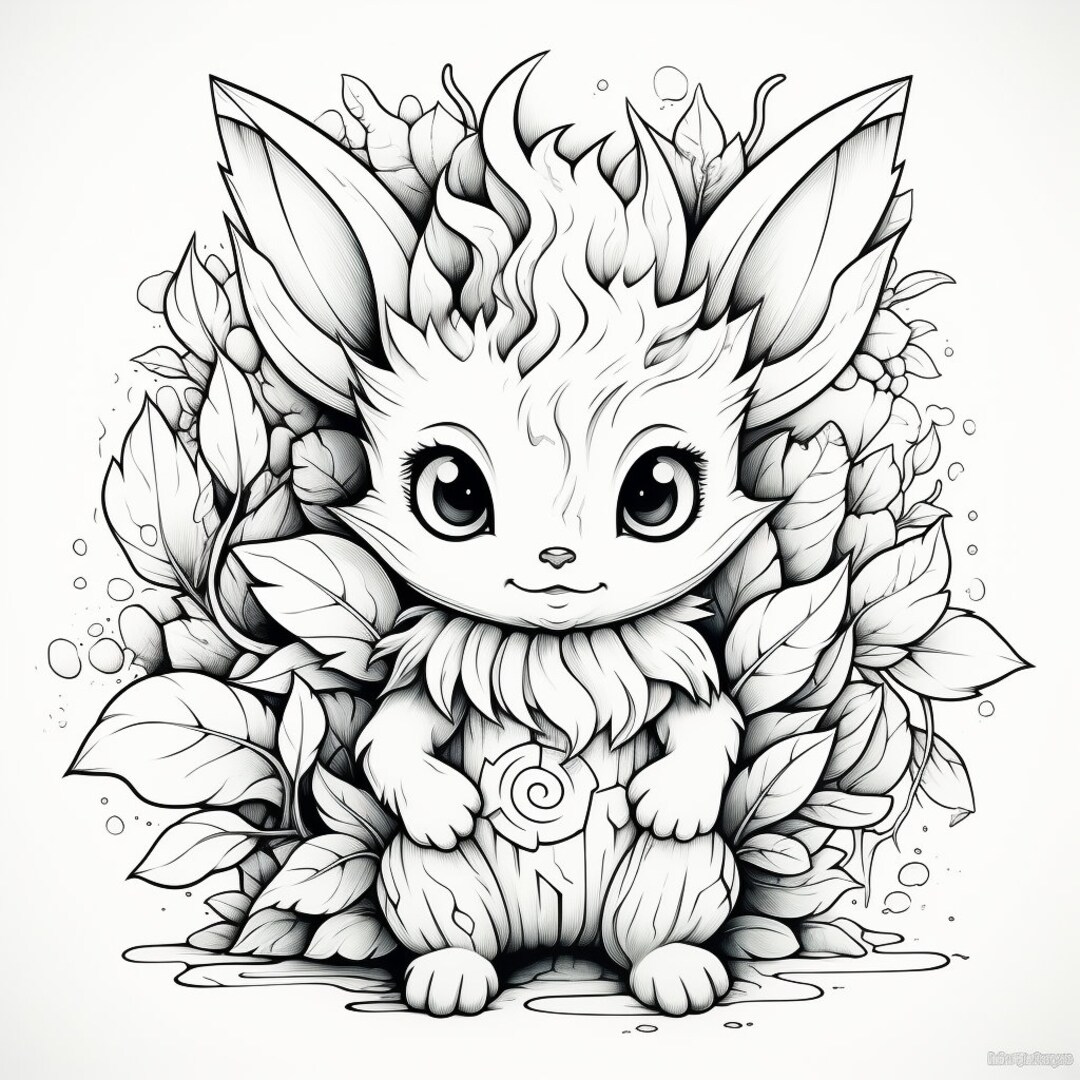 25 Cute Monsters Coloring Book Pages, Coloring Pages for Kids and ...