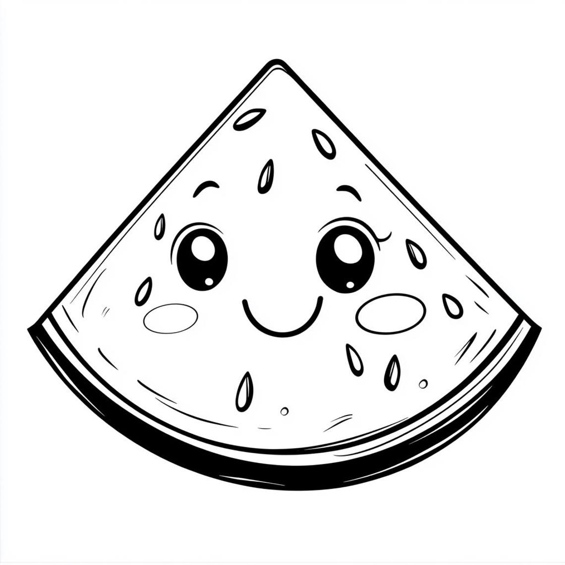 21 Cute Food Coloring Book Pages, Coloring Pages for Kids and Adults ...