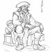 Pirate Adventure Coloring Pages: Grayscale Illustrations (digital ...