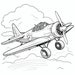 Plane Coloring Book: 20 Printable Airplane Pages (digital Download) - Etsy