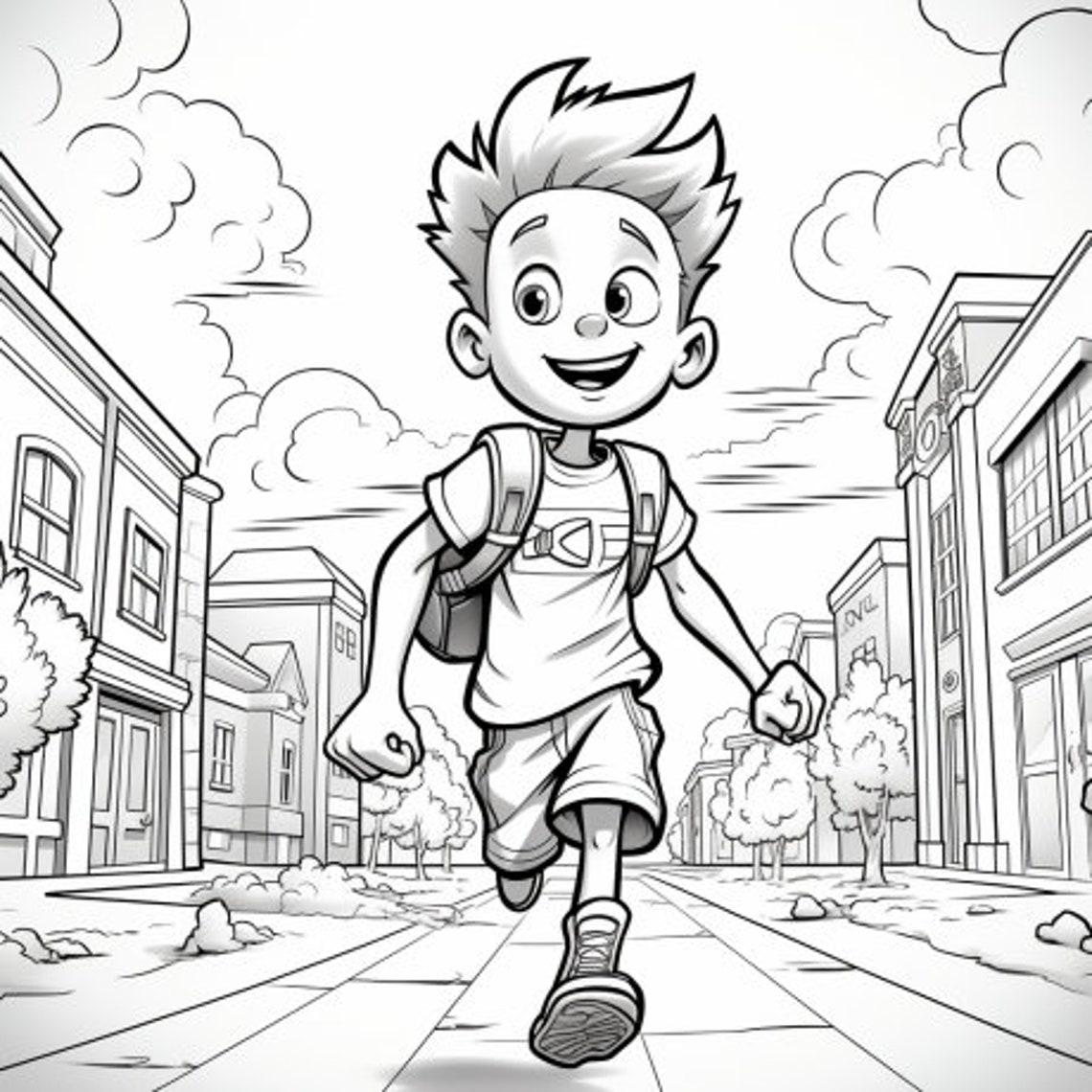 30 Back to School Coloring Book Pages, Coloring Pages for Kids and ...