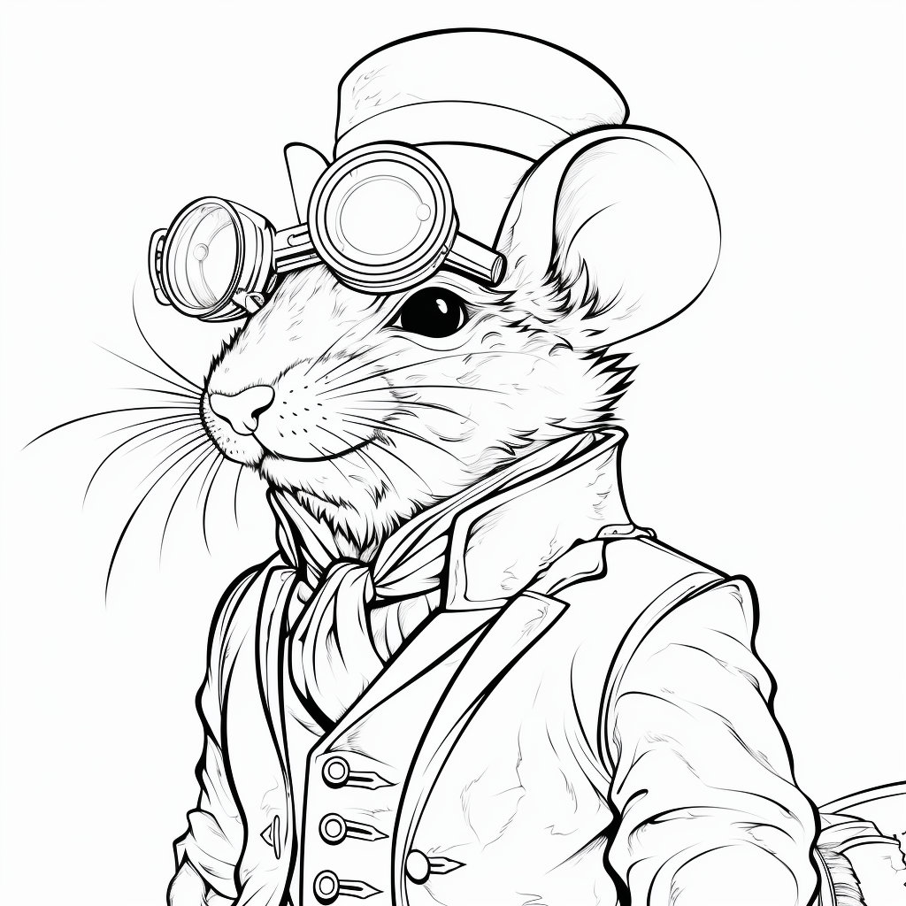 18 Furry Friends Coloring Book Pages, Coloring Pages for Kids and ...