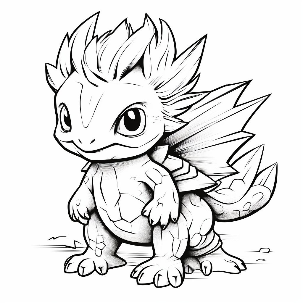 25 Cute Monsters Coloring Book Pages, Coloring Pages for Kids and ...