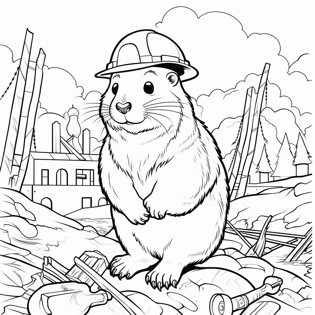 18 Furry Friends Coloring Book Pages, Coloring Pages for Kids and ...