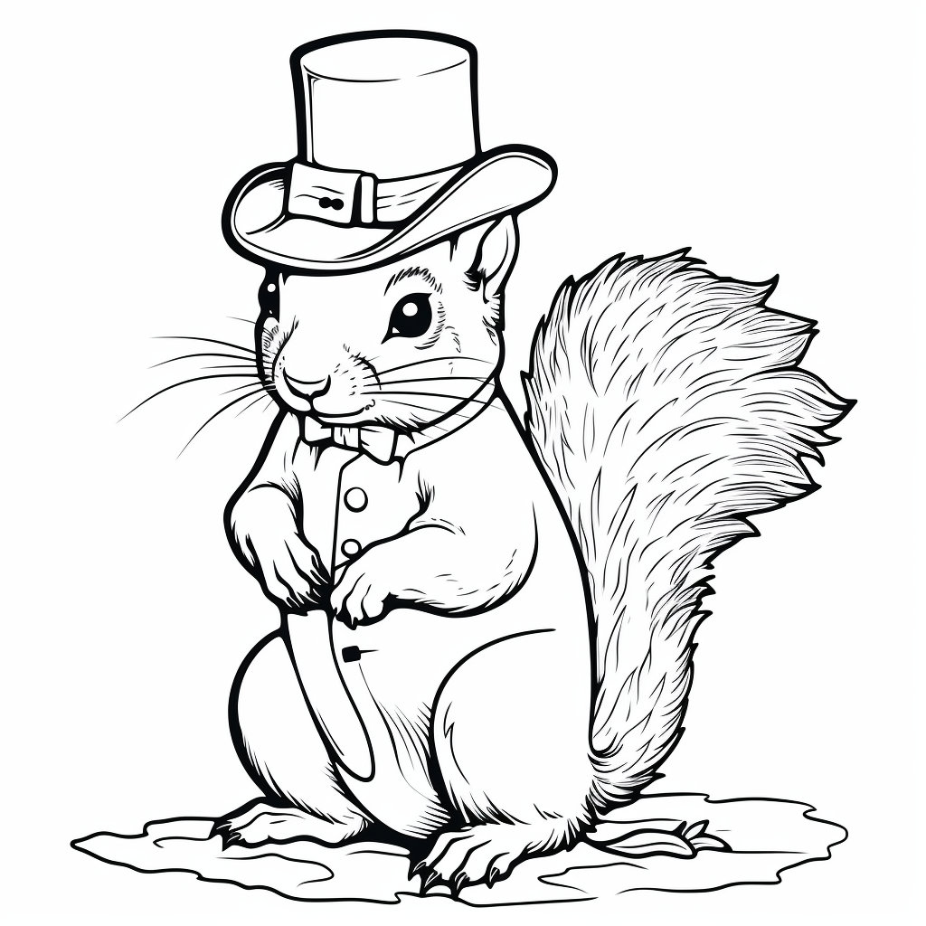 18 Furry Friends Coloring Book Pages, Coloring Pages for Kids and ...