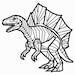 Dinosaur Coloring Book: 30 Grayscale Pages for Kids & Adults (PDF ...