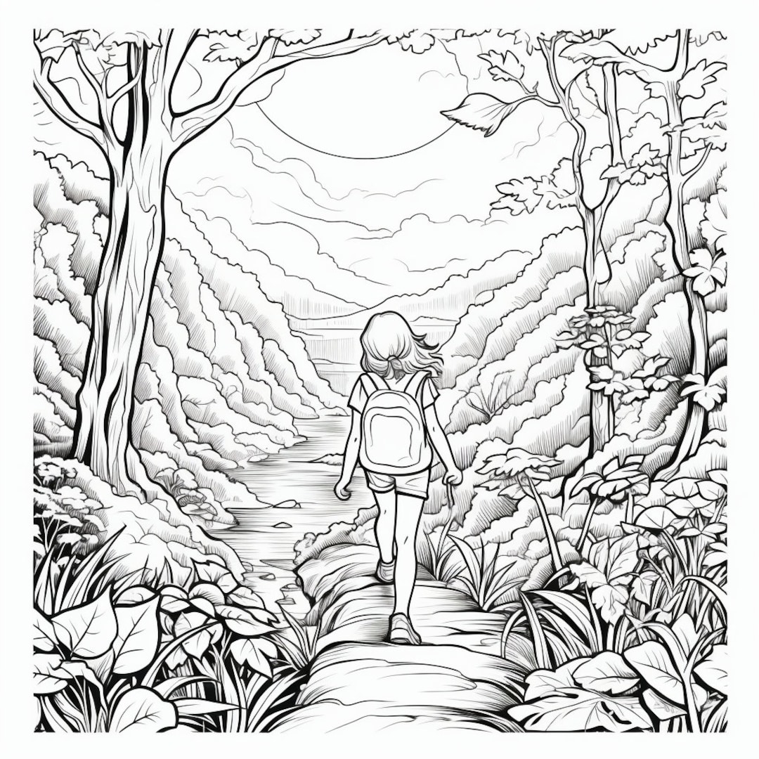 33 Great Outdoors Coloring Book Pages, Coloring Pages for Kids and ...
