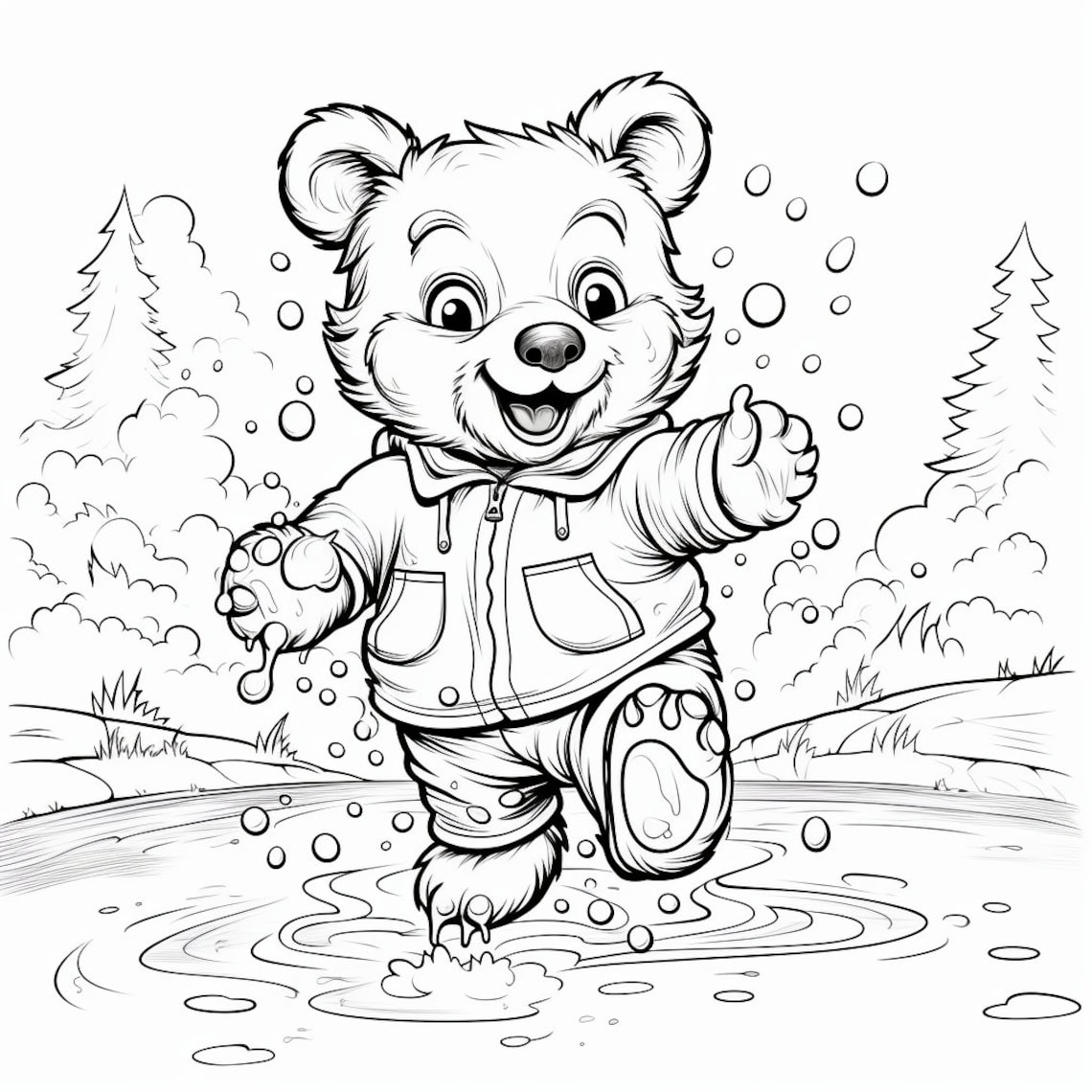 18 Brilliant Bears Coloring Book Pages, Coloring Pages for Kids and ...